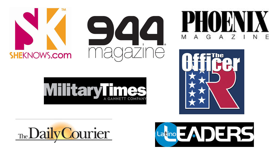 Publications collage – Shari Lopatin