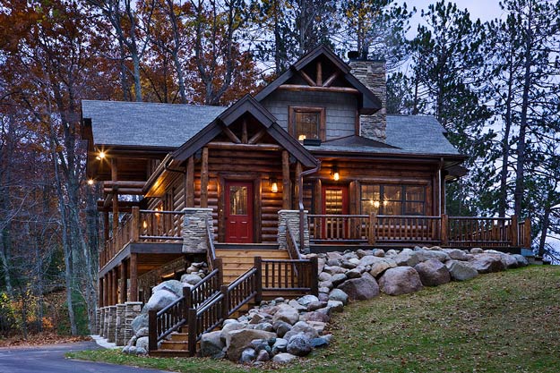 Log-Cabin-Homes-Stunning-Log-Cabin – Shari Lopatin